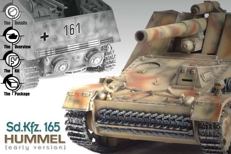 Dragon 6204 Sd.Kfz. 164 Hummel (Early Version) (1:35) - Self-propelled ...