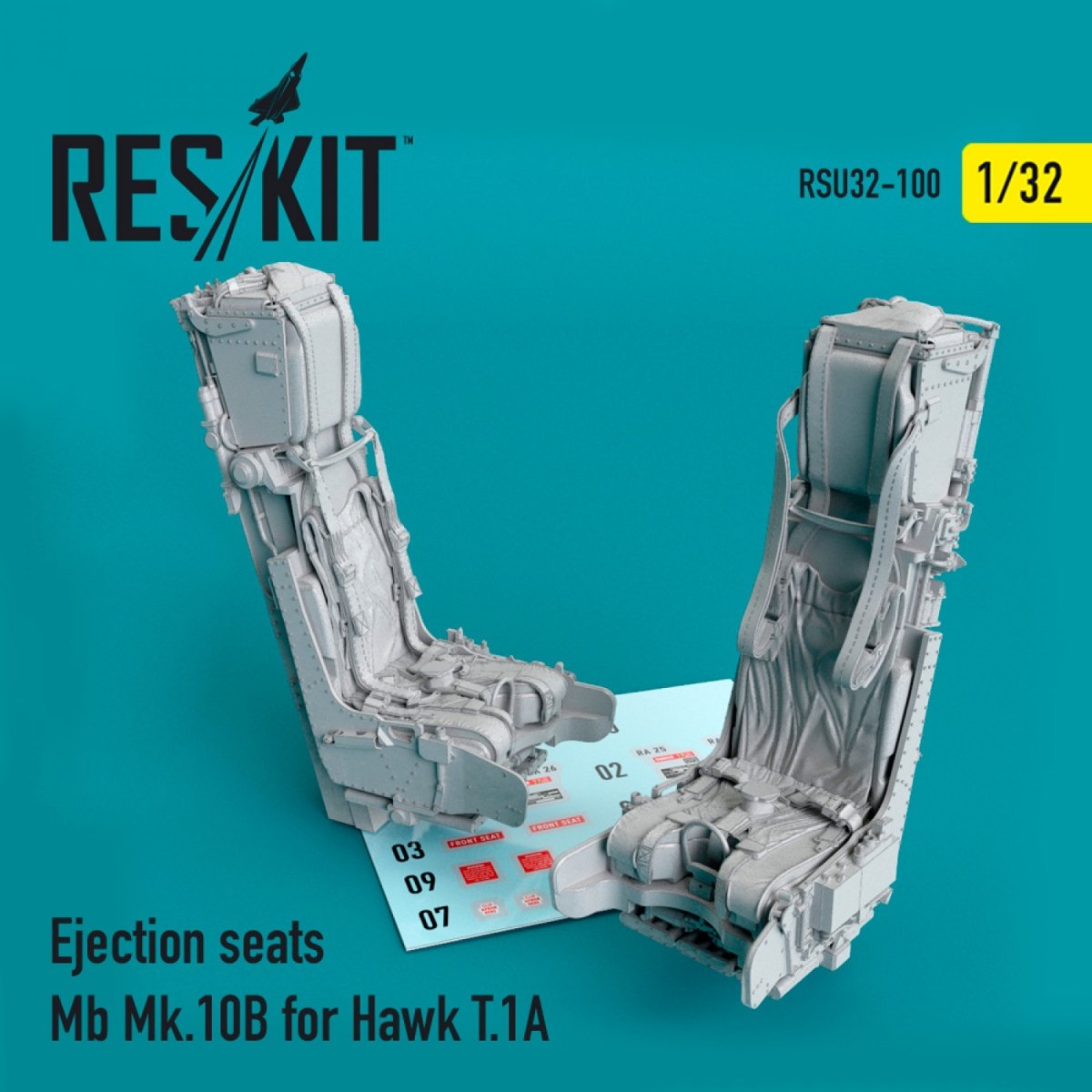 RESKIT RSU32-0100 EJECTION SEATS MB MK.10B FOR HAWK T.1A (3D PRINTED) 1 ...