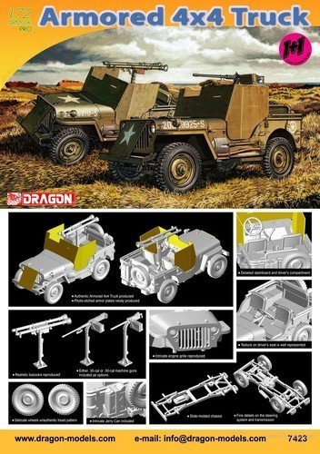 Dragon 7423 Armored 4x4 Truck (1:72) - 1939-1945 - 1 72 - Military ...