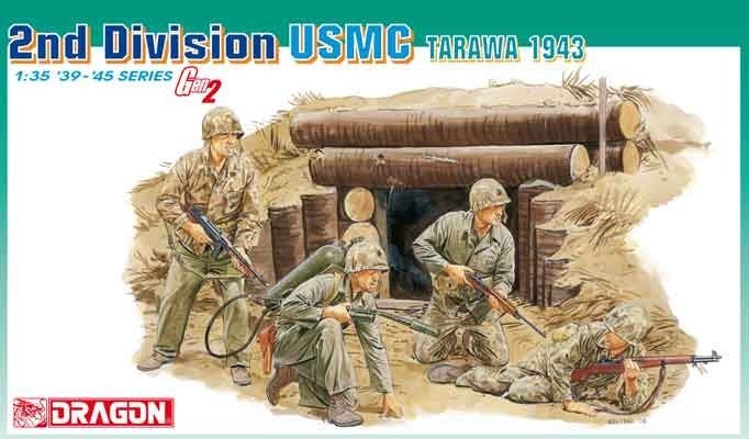 Dragon 6272 2nd Division USMC (Tarawa 1943) (1:35) - scale 1:35 - Figures