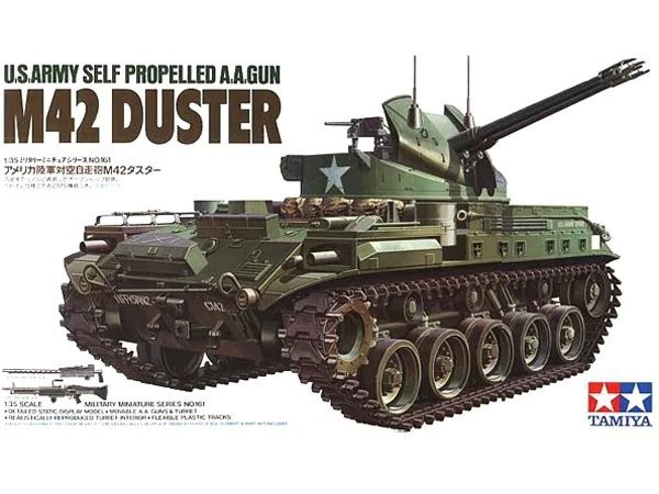 Tamiya 35161 Selfpropelled Anti-Aircraft-Gun M42 DUSTER 1 35 - auf 1945 ...
