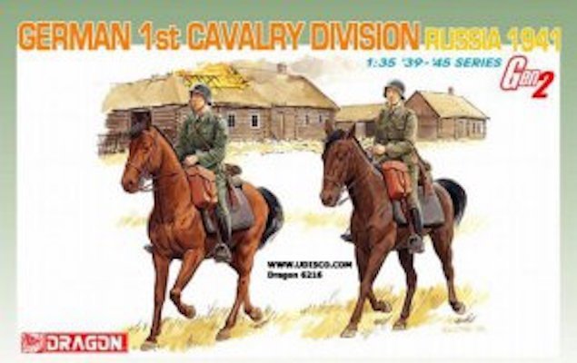 Dragon 6216 German 1st Cavalry Division (1:35) - scale 1:35 - Figures