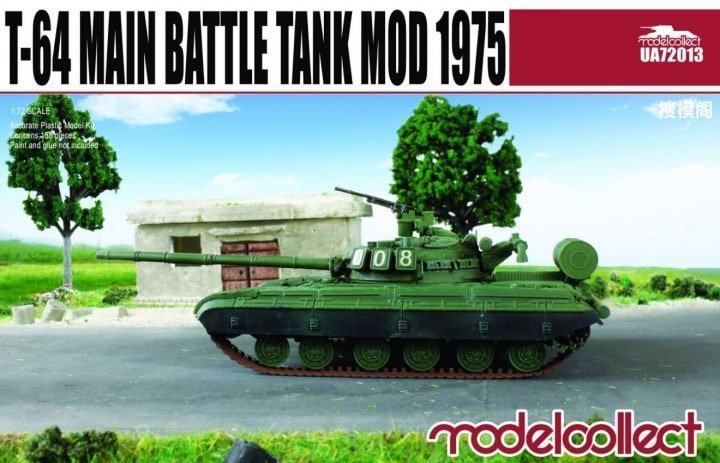 Modelcollect UA72013 T-64 Main Battle Tank Mod. 1975 1 72 - auf 1945 ...