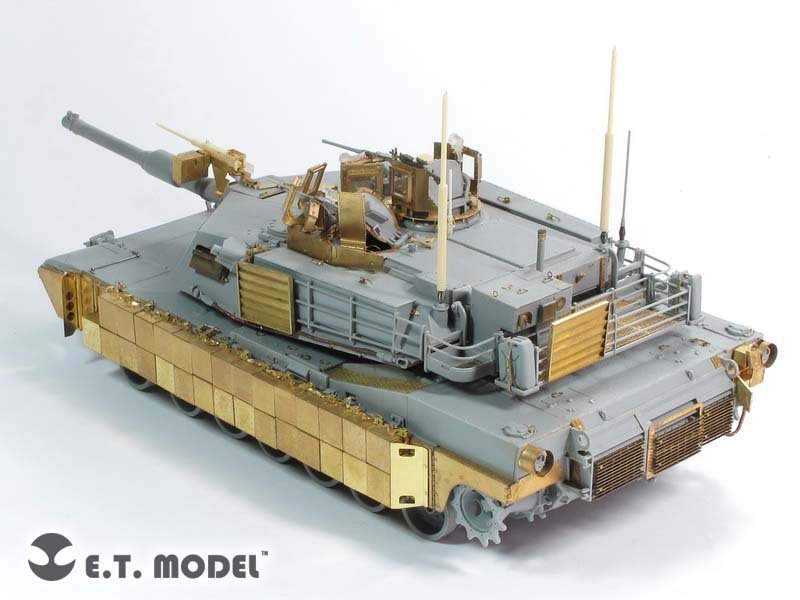 E.T. Model E35-165 Modern US ARMY M1A1 MBT TUSK I (For DRAGON 3535) (1:35) - For Dragon (dla ...