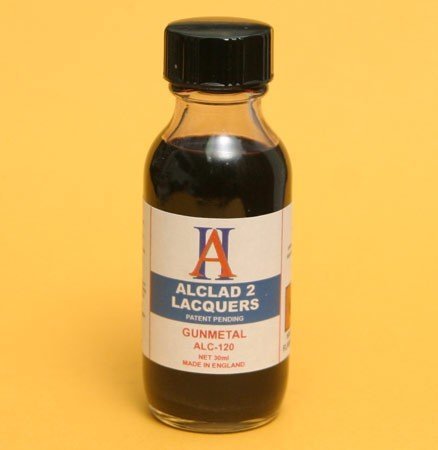 Alclad ALC 120 GUN METAL 30ML - Alclad II Metalic Paints - Alclad ...
