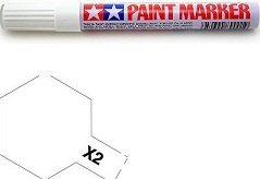 Tamiya 89002 X-2 White Paint Marker - Markierungen - Tamiya - Paints ...