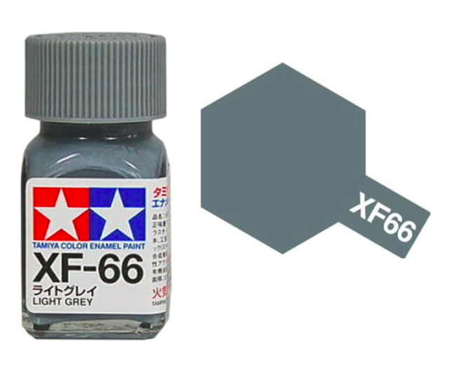Tamiya XF-66 Light Grey (80366) Enamel Paint - Tamiya Color Enamel ...