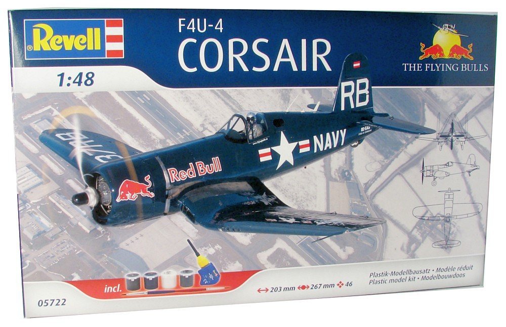 Revell 05722 F4U-4 Corsair Flying Bulls Zestaw modelarski - propeller ...