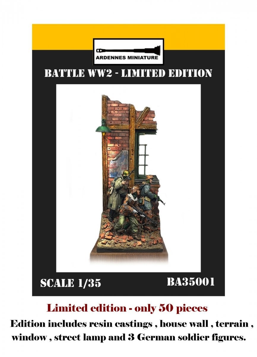 Ardennes Miniature BA35001 LIMITED EDITION - BATTLE WW2 1 35 - scale 1:35 - Figures
