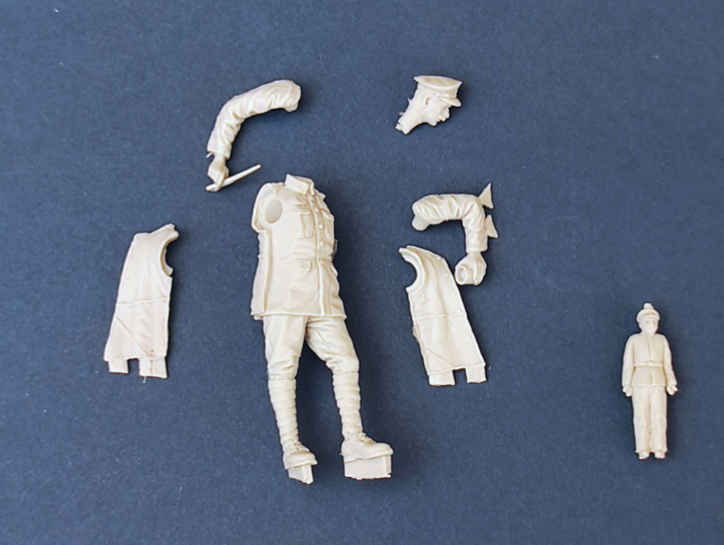 Copper State Models F35-027 Canadian Motor MG Brigade Petty Officer ...