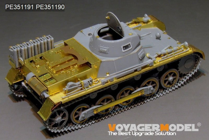 Voyager Model PE351191 WWII German Pz.Kpfw.I Ausf. B DAK version basic ...