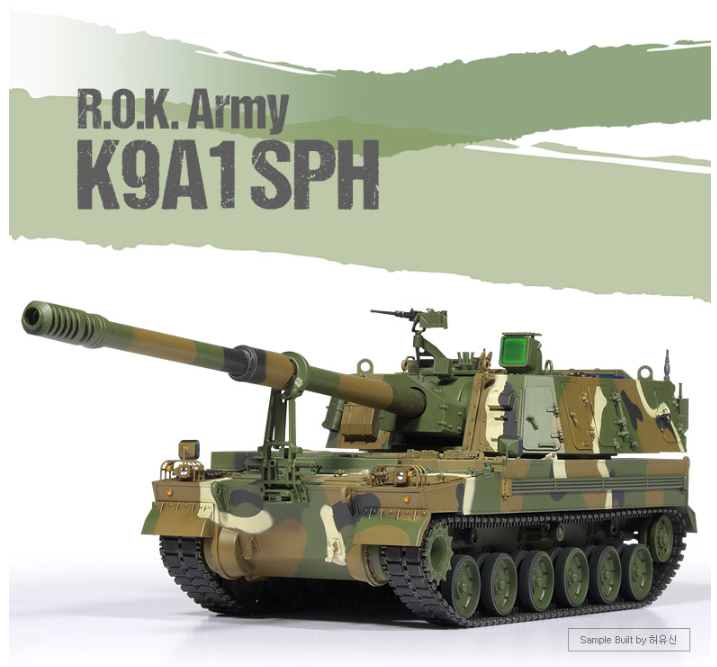 Academy 13561 ROK Army K9A1 155mm Self-Propelled Howitzer 1 35 - auf 1945 - 1 35 - Military ...