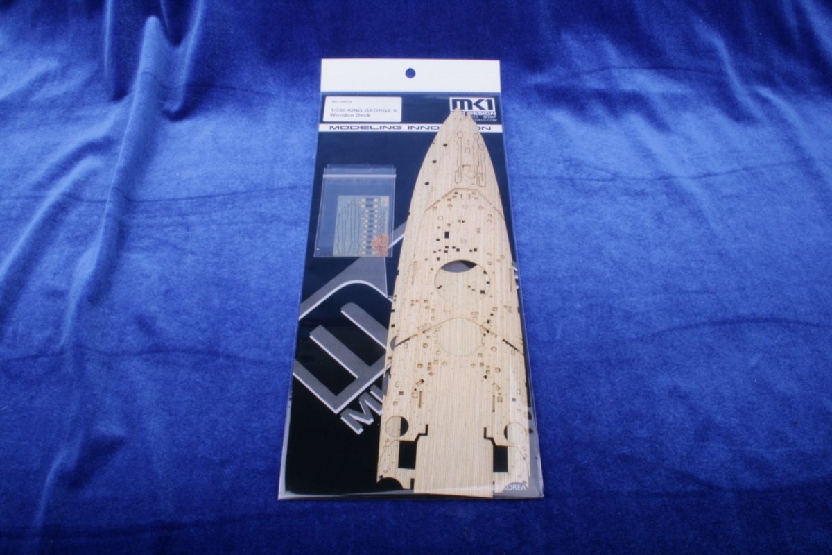 MK1 Design MD-35018 King George V Wooden Deck 1 350 - skala 1:350 - MK1 ...