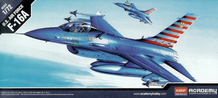 Academy 12444 YF-16 Fighting Falcon (1:72) (1620) - jets - 1:72 ...