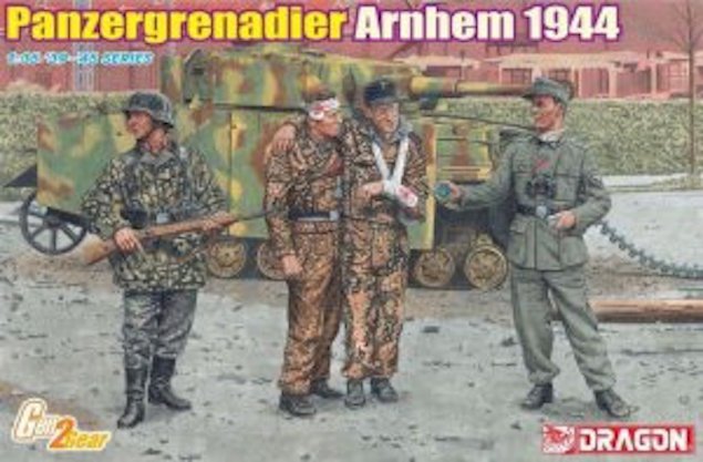 Dragon 6648 Panzergrenadiers Arnheim 1944 (1:35) - scale 1:35 - Figures