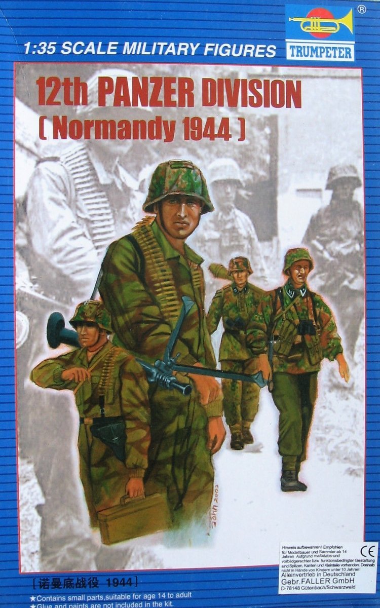 Trumpeter 00401 12th PANZER DIVISION (Normandy 1944) (1:35) - scale 1: ...