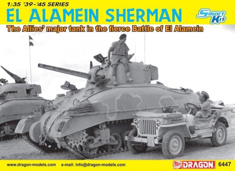 Dragon 6447 El Alamein Sherman (1:35) - Tanks - 1939-1945 - 1 35 ...