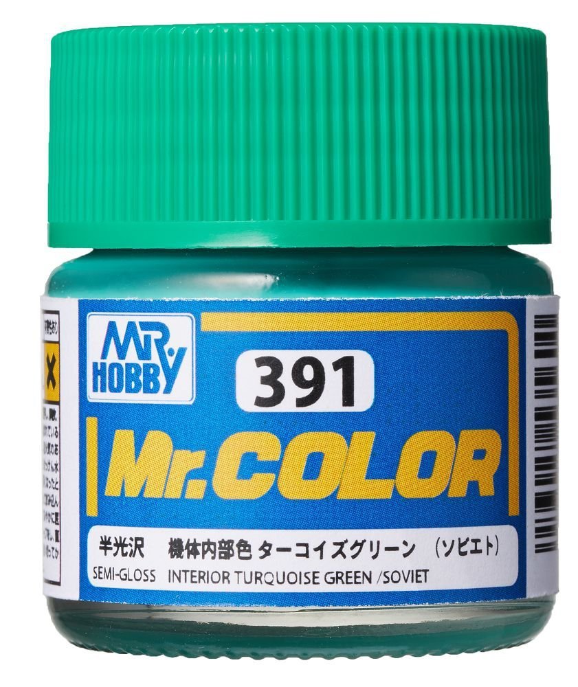 Gunze Sangyo C391 Mr Color Interior Green Soviet - Mr.Color - farby ...