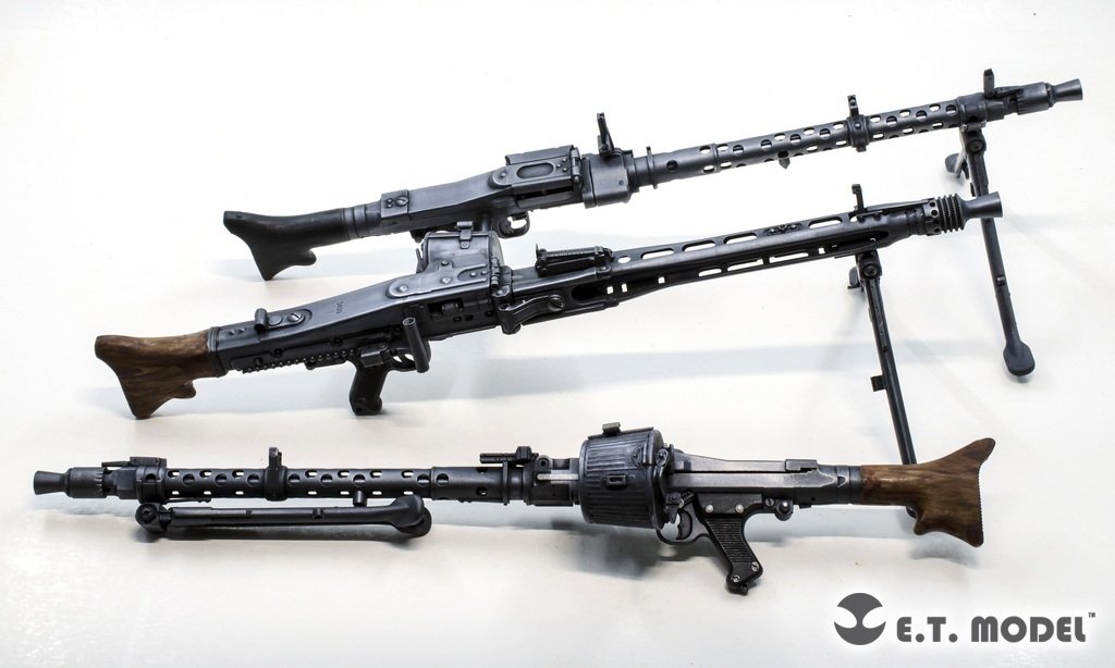 E.T. Model P06-001 WWII German Mg42 Machine Gun & Ammo Box (3D Printed) 1 6 - 1 6 - Military ...