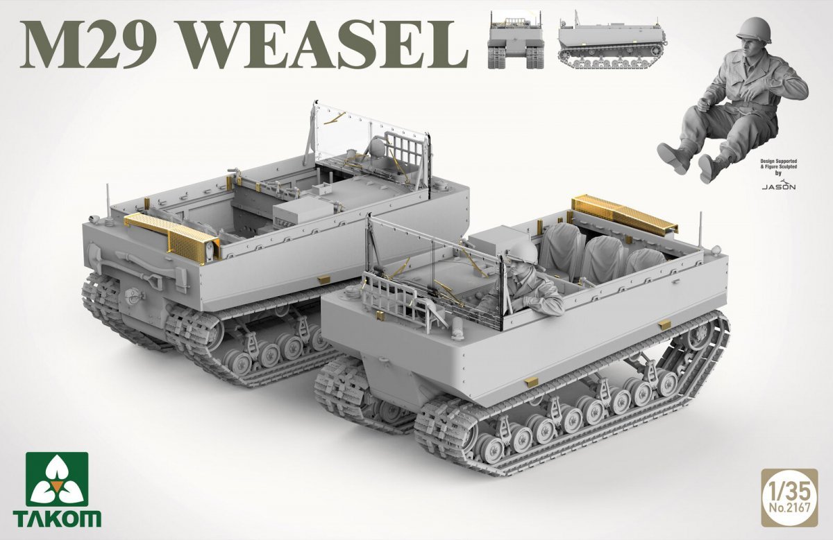 Takom 2167 M29 Weasel 1 35 - auf 1945 - 1 35 - Military vehicles and ...