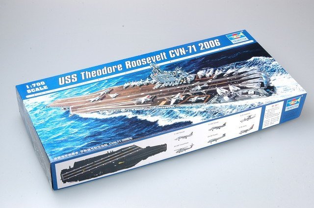 Trumpeter 05754 USS Theodore Roosevelt CVN-71 2006 1:700 - scale 1:700 ...