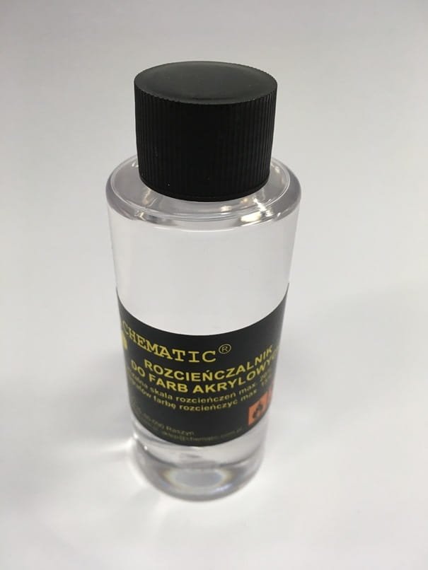 Chematic 002 Rozcieńczalnik do farb akrylowych 100 ml - Chematic ...