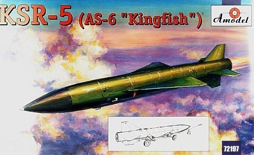A-Model 72197 Raduga KSR-5 (AS-6 'Kingfish') Soviet Long-Range Air ...