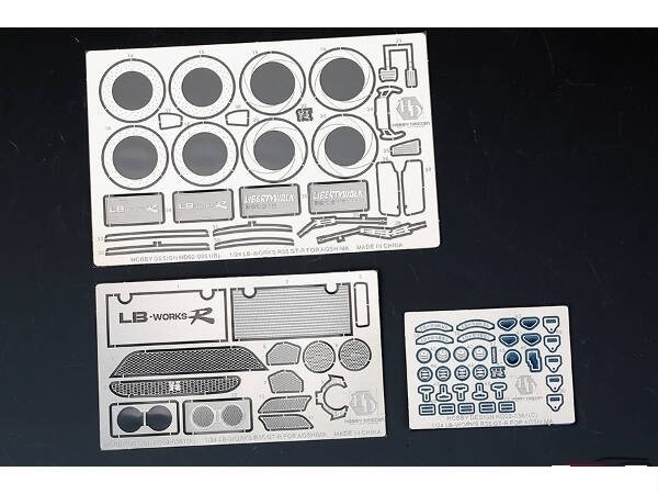Hobby Design HD02-0361 LB-Works R35 GTR Detail-UP Set for Aoshima 1 24 ...
