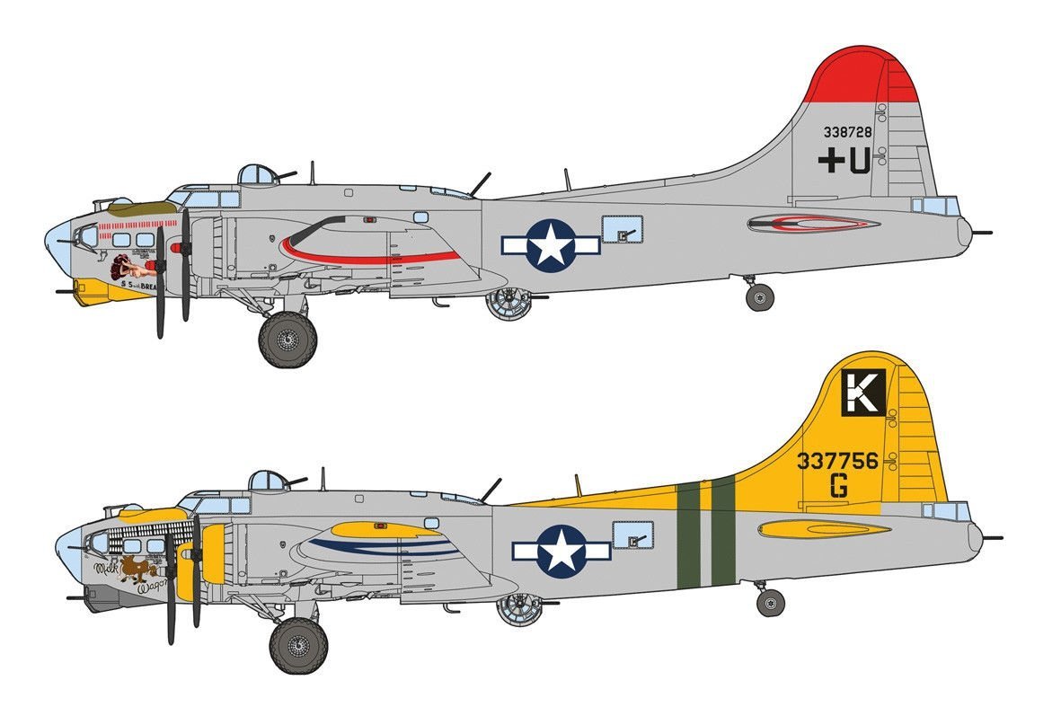 HK Models 01E030 B-17 Flying Fortress G New Edition 1 32 - samoloty ...