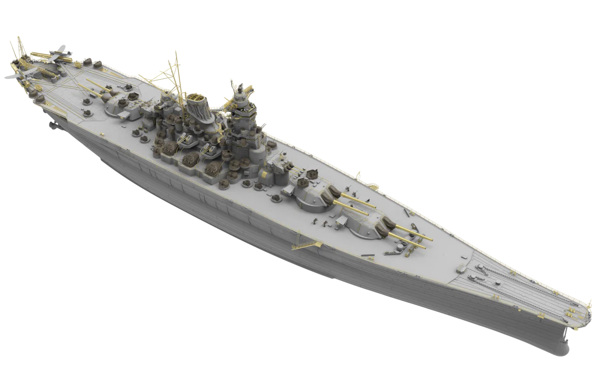 Very Fire BELBV350908DX IJN Kii Super Yamato Deluxe Kit - Limited ...