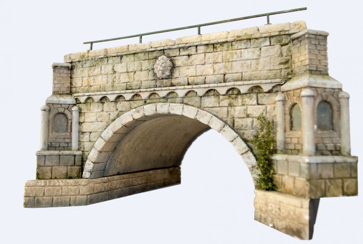 RT-Diorama 35011 Large Stone arch bridge - extension 1 35 - Scenerie ...