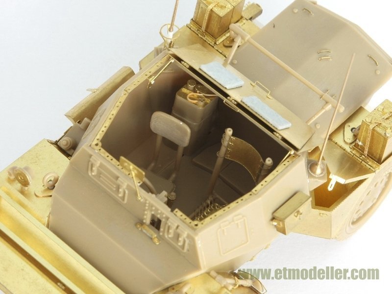 E.T. Model E35-001 WWII British scout car DINGO Mk.II For TAMIYA 35018 ...