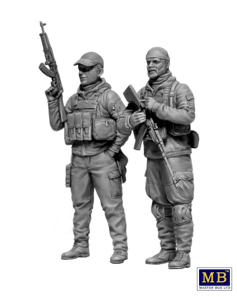 Master Box 3509 German tank repairmen (1940-1944) (1:35)