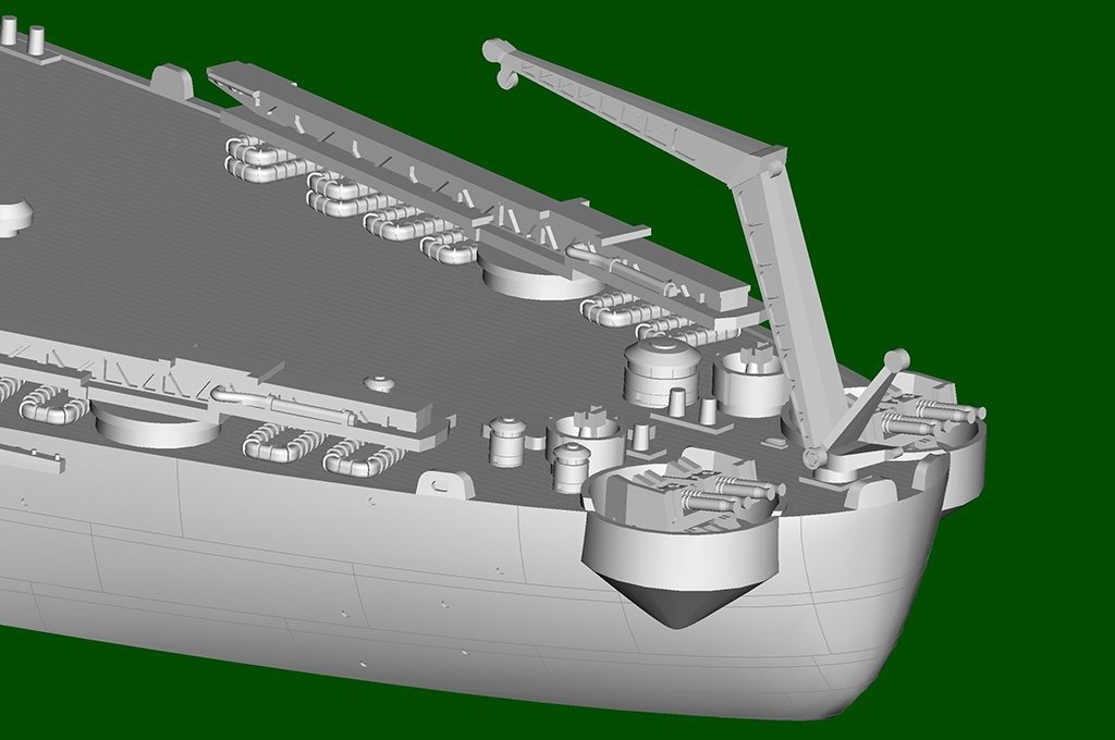 Trumpeter 06748 Battleship USS Missouri BB-63 1 700 - Skala 1:700 ...