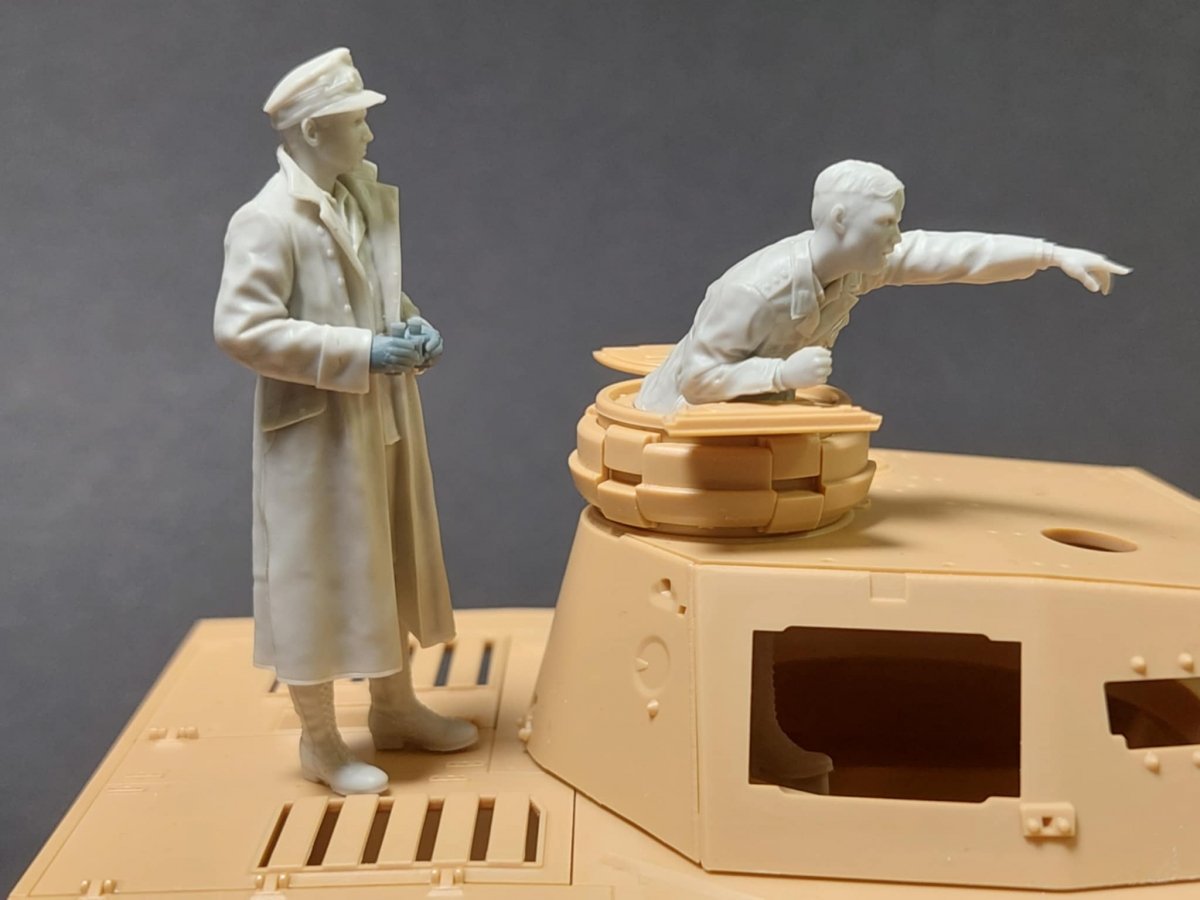 Panzer Art FI35-253 DAK Pz. IV tank crew set 1 35 - 1:35 - Figurki