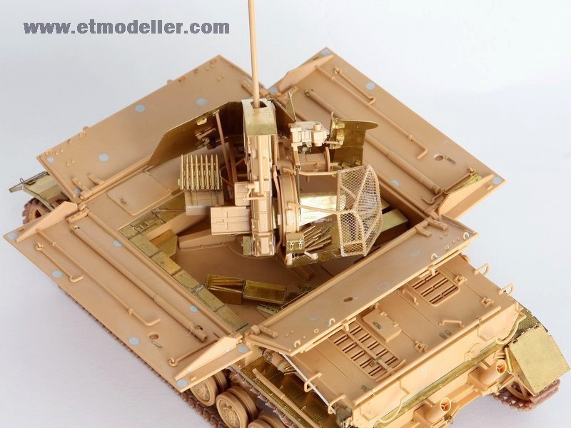 E.T. Model E35-004 WWII German Flakpanzer IV Möbelwagen (For TAMIYA ...