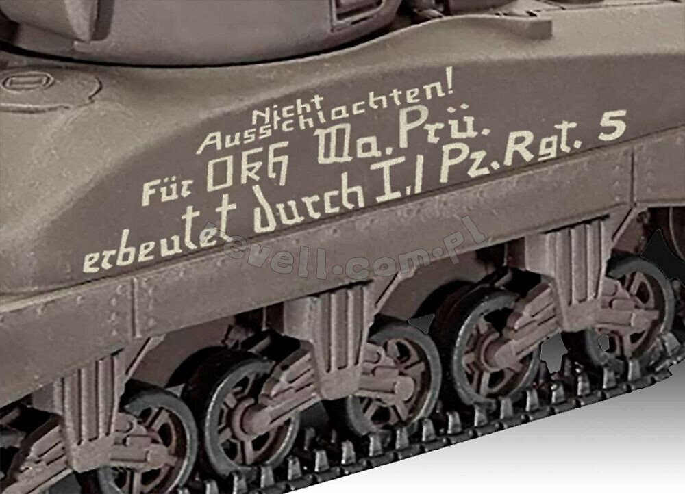 Revell 63290 Sherman M4A1 - model set 1 72 - 1939-1945 - 1 72 - Pojazdy ...