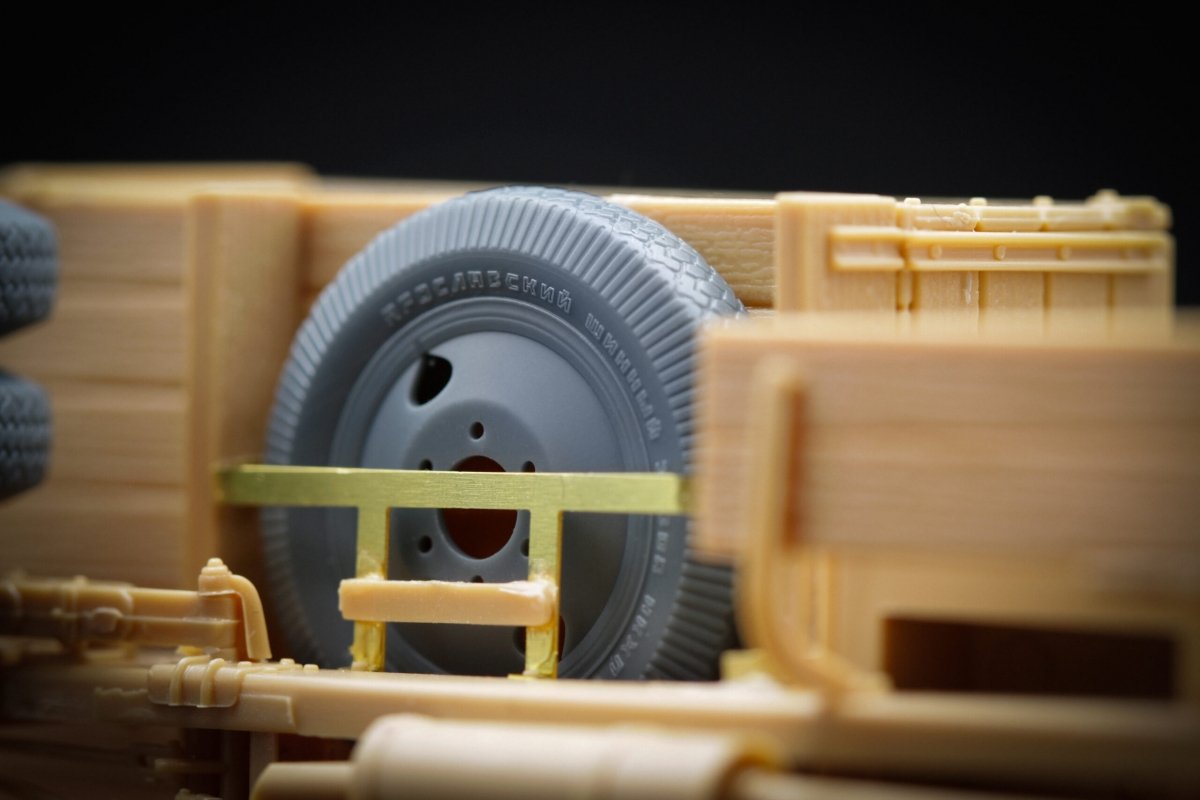 ScaleX WW 35002 ZIS-5 Ordinary wheel set (for HobbyBoss) 1 35 - ScaleX - skala 1 35 - Elementy ...