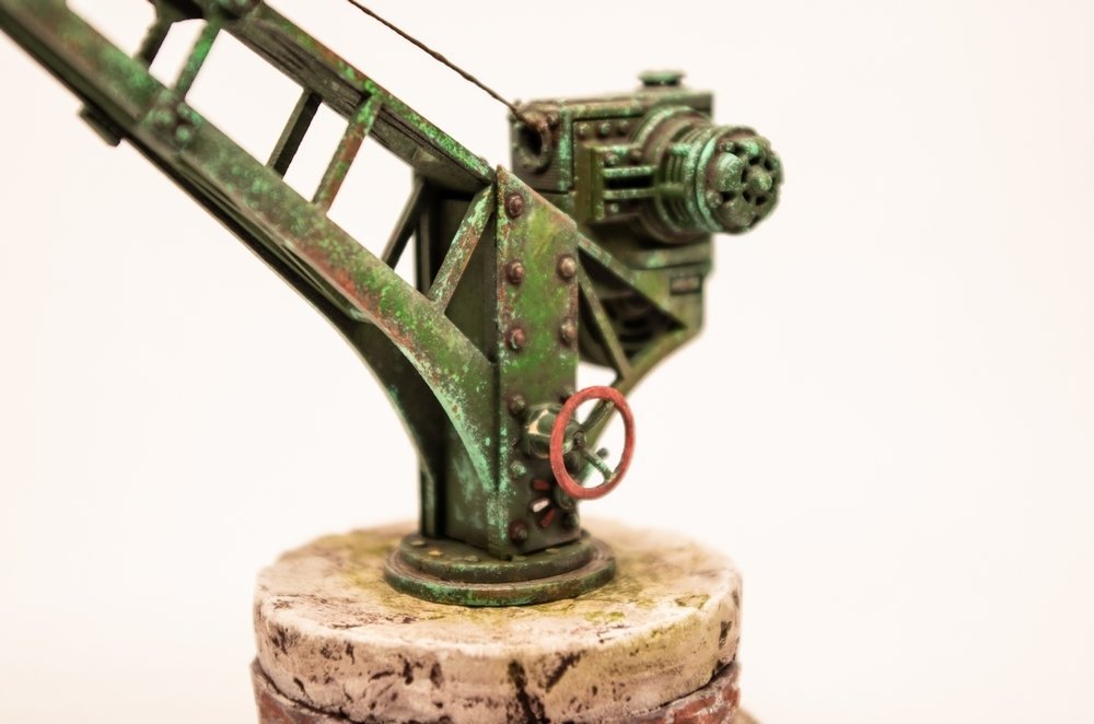 RT-Diorama 35678 4to. Elektrical Port Crane 1 35 - Dodatki i akcesoria ...