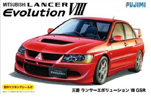 Fujimi 039244 Mitsubishi Lancer Evolution VIII (1:24) - 1:24 - Modele ...