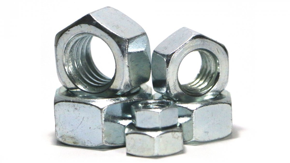 Nakrętka sześciokątna ocynkowana M16 DIN 934 - hurtownia śrub
