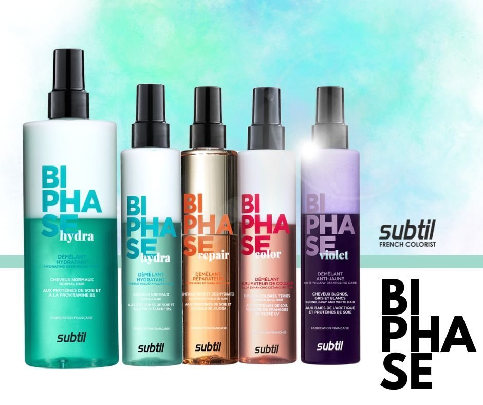 BIPHASE Hydra Subtil. Niebieska nawilżająca ,ułatwiająca rozczesywanie ...