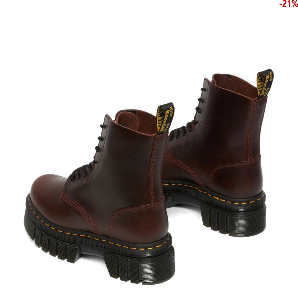 Buty Dr. Martens 8-EYE AUDRICK Brown Brando 27818211