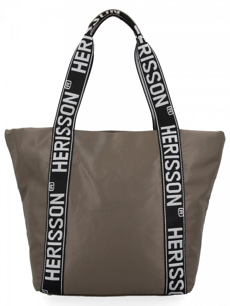Női Táská shopper bag Herisson khaki 1502H431 - DÁMSKÉ KABELKY