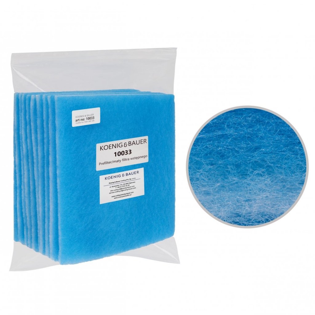 TEKA - Prefilter set M5, 268 x 268 x 20 mm - Fume Extractors