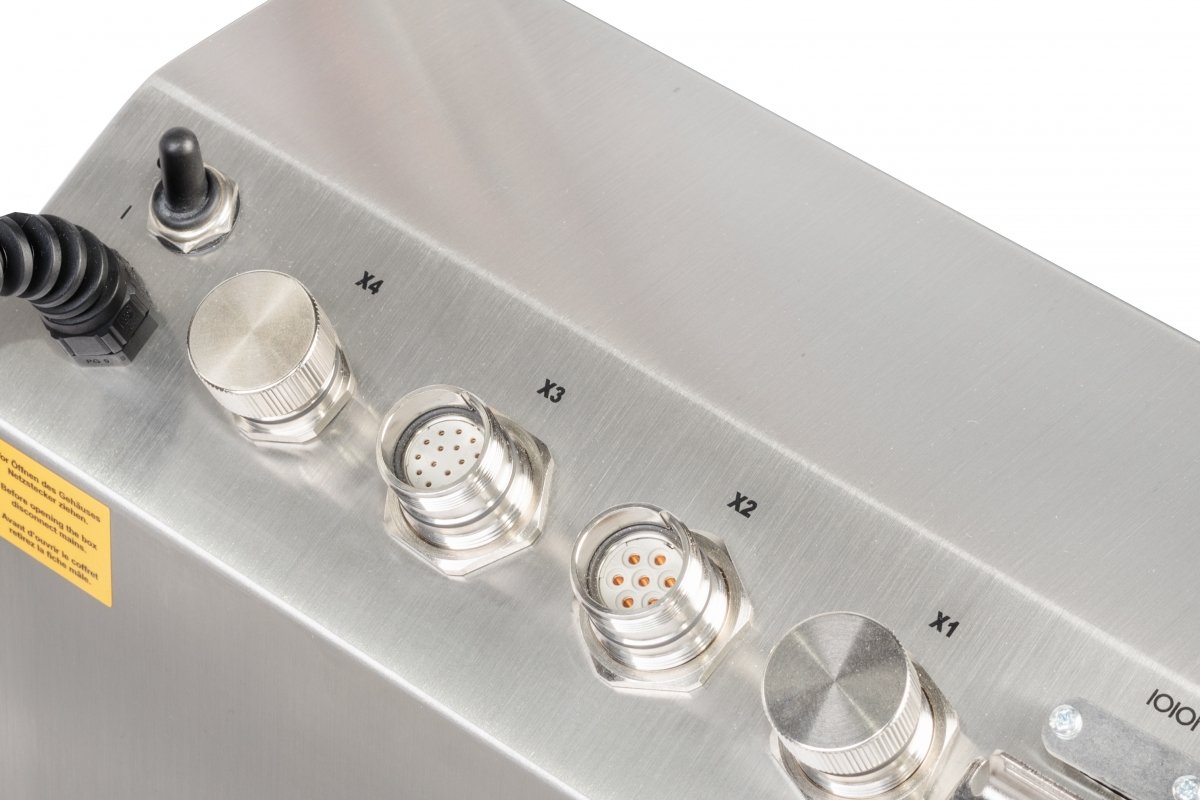 Coding station with radial printhead adjustment mechanism - Coding-machines