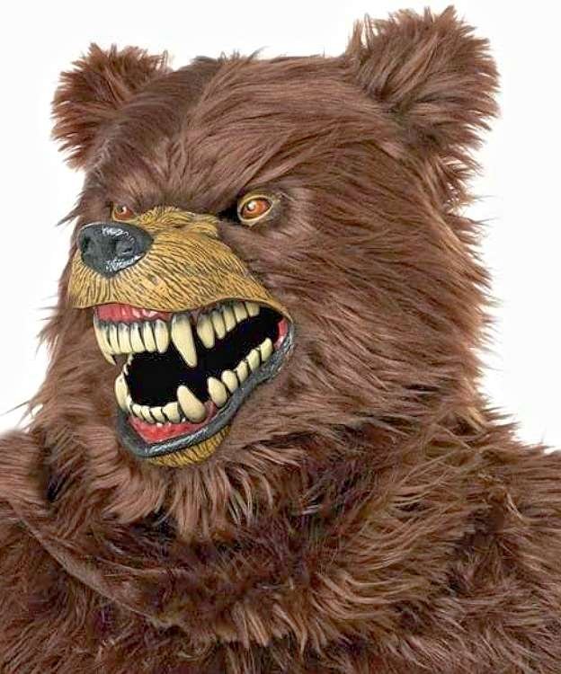 Żywa Chodząca Maskotka strój misia Grizzly Ani-Motion