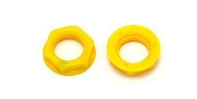 Nut for plastic jacks - hex yellow - Nut Washers - Jacks Plugs