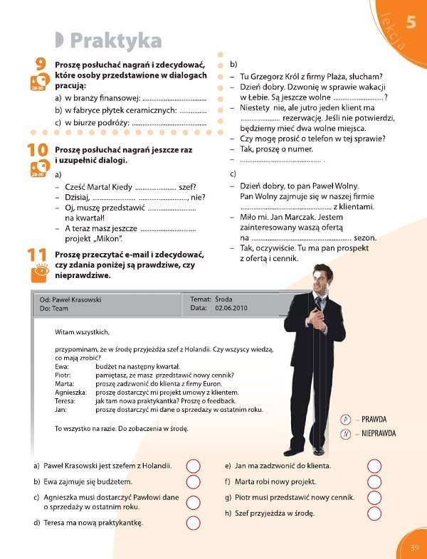 Polski w pracy. Język polski jako obcy A1+ (ebook PDF) - A1 ...