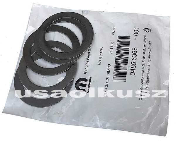 Podkładki regulacyjne mostu DANA 44 226MM 35-39 Jeep Grand Cherokee ...